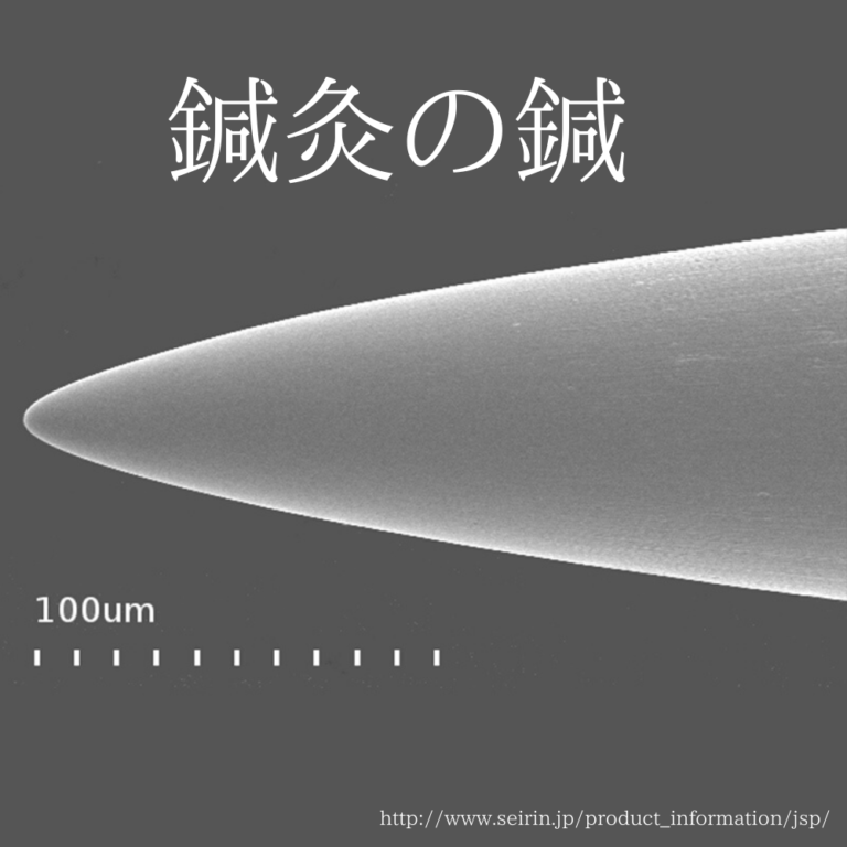 なぜ鍼は痛くないのか？3つの理由「鍼管」「鍼先の絶妙な丸み」「鍼の しなり”」 ほくと鍼灸院